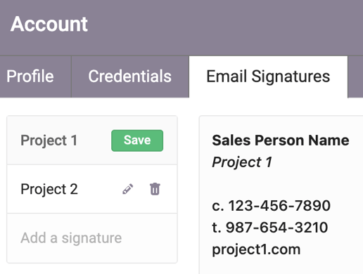 Creating an Email Signature